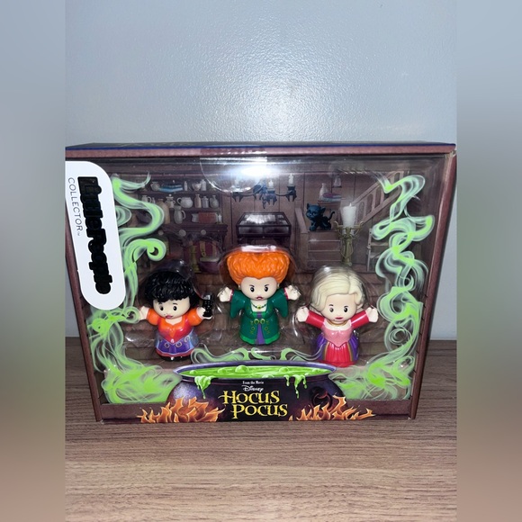 Mattel | Toys | Disney Hocus Pocus Sanderson Sisters Little People ...